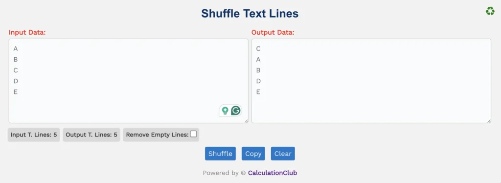 Shuffle Text Lines Randomize A List Of Lines Online 2024