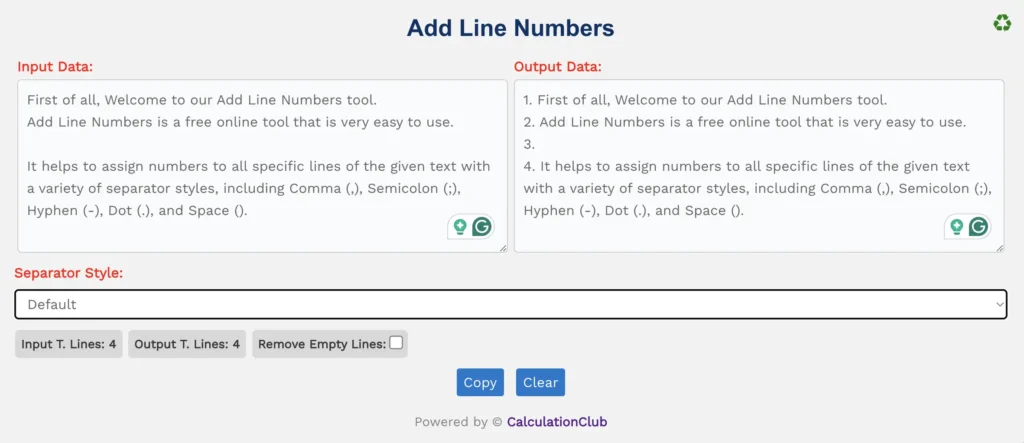 Add Line Numbers Online – Line Numbering Tool in 2025