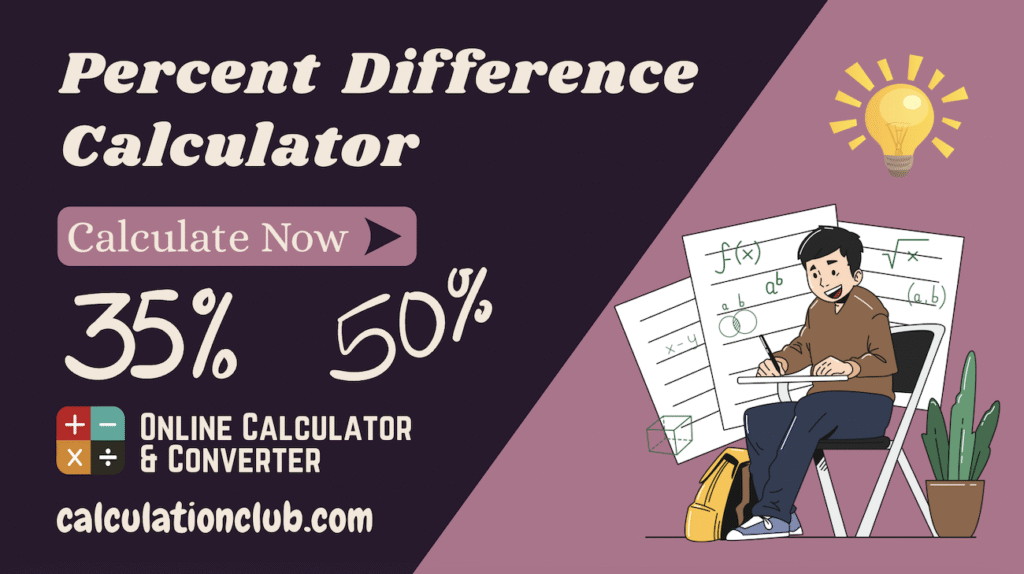 Best Percentage Difference Calculator – Compare Two Values