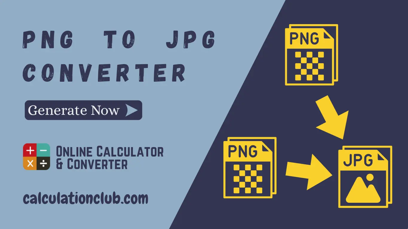 Free PNG to JPG Converter – Convert PNG images to JPEG